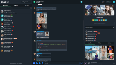 ChatNet - PHP Ajax Chat Room & Private Chat Script